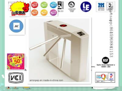 China School Waist Height Tripod Turnstile Gate Pedestrian Access Control Turnstile for sale