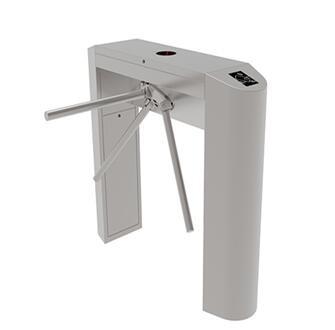 China Semi - Automatic Vertical  Tripod Turnstile Gate Electronic Turnstiles For Airport for sale