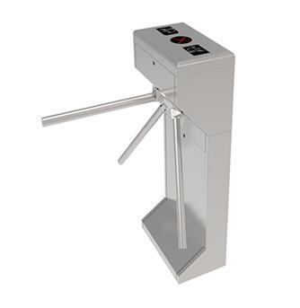 China Smart Controlled Access Train Station Turnstile With Reading Card for sale