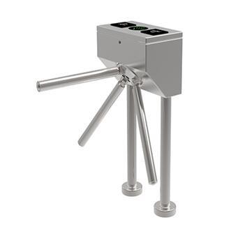 China Mall Subway Controlled Access Turnstiles Stainless Steel Two - Way Gates for sale