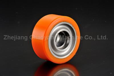 China Polyurethane Steel Core Electric Forklift Wheel With Load 2ton Capacity for sale