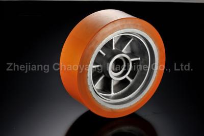 China Polyuretahne Forklift Parts Driving wheel used for Xilin Electric Forklift OEM 340x104/72 for sale