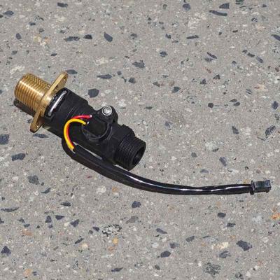 China Corrosion Resistant Plastic Hall Sensor Water Flow Sensor Switch Energy Efficient Water Heater Parts for sale