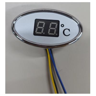 China Precise Control Oval Smart Display HD LED Readout Real Time Temperature Monitoring for sale