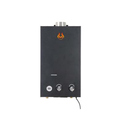 China 16L Gas Water Heater Temperature Adjustment High Efficiency Gas Water Heater Air Intake for sale