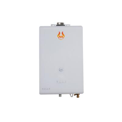 China 13L Forced Exhaust Gas Water Heater On Demand Custom Standard Noise Reducing for sale