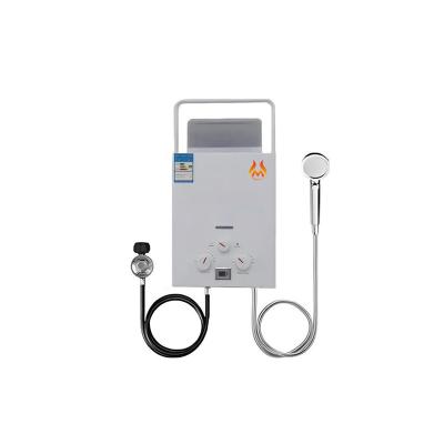 China Portable Propane NG Tankless Water Heater 6L Outdoor Instant Hot Water Heater for sale