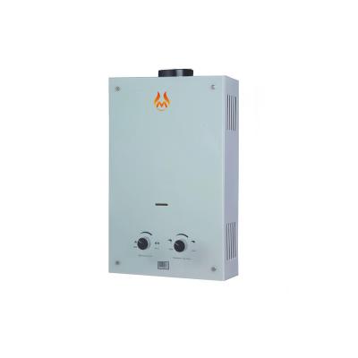 China 8 Liter LPG Propane Flue Gas Water Heater Instant Wall Mounted Bathroom Shower for sale