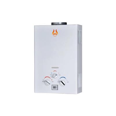 China Energy Saving 10 Liter Easy Flue Gas Water Heater Multi Scenario Installation Use for sale