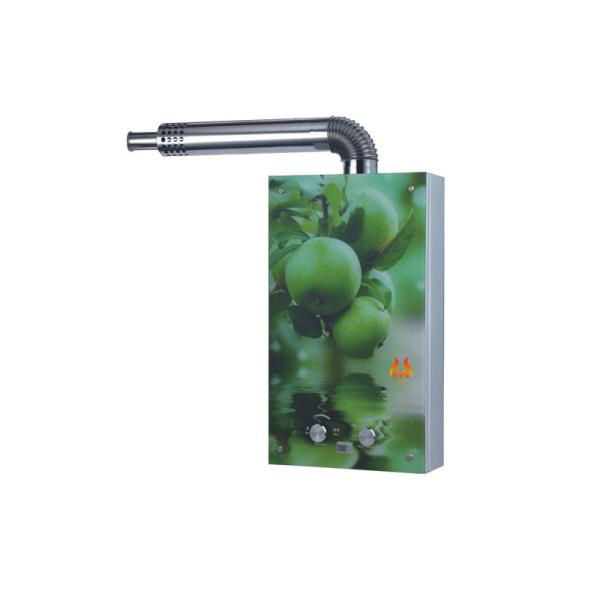 Quality Household Flue Gas Water Heater 14L Copper Heat Exchanger Compact Unit for sale