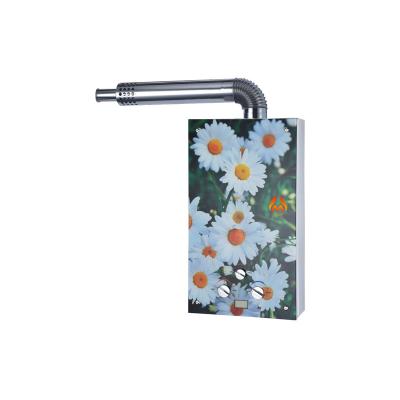China Electronic Ignition Flue Gas Water Heater 10 Liter For Residential for sale