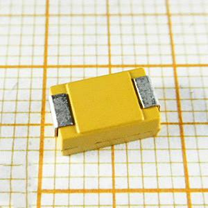 China 600 MOhms Solid SMD 100uf 16V Tantalum Capacitor TAJD107K016RNJ for sale