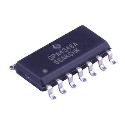 China OPA4348AIDR IC Electronic Components CMOS Rail-to-Rail Operational Amplifiers for sale