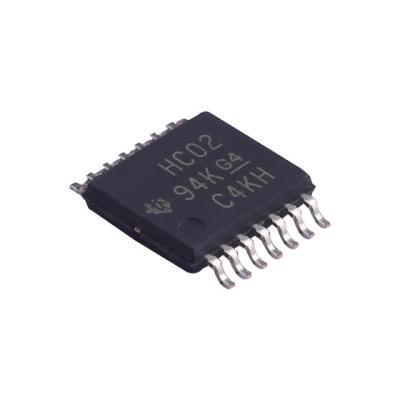 中国 SN74HC02PWR IC 電子部品 4 倍 2 入力正 NOR ゲート 販売のため