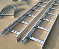 China Rustproof Ladder Type Pre Galvanized Cable Tray 50-900mm Width 0.8-3.0mm Thickness Industrial Grade for sale