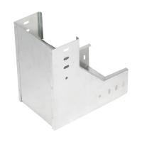 China Vertically Bent Galvanized Cable Tray 50-900mm Width 50-100kg/m² Load Capacity Fireproof for sale