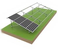 China Aluminum Solar Panel Mounting Brackets for 190-380W Panels - 152 lbs Weight, 20° Max Pitch, ISO9001 Certified for sale