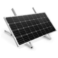 China Adjustable Solar Panel Tilt Mount Aluminum 400 Lbs Load 150 Mph Wind for sale