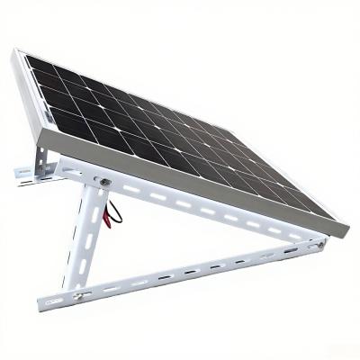 China Adjustable Angle Solar Panel Tilt Mounting Brackets PV Solar Panel Wall Mount for Wall Flat Roof Ground for sale