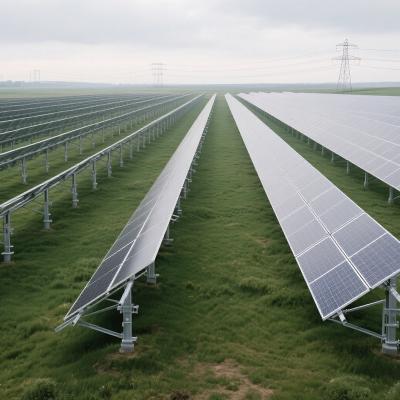 China Engineering-Grade Ground-Mounted Solar PV Racking High-Stability Design Suitable for Large-Scale Solar Power Plant Construction Need for sale