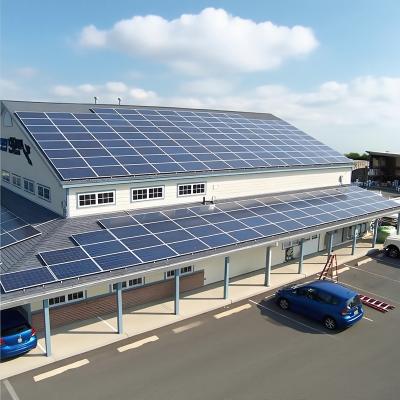 China Renewable Energy Solution Solar Panel Roof Mounting Brackets for Commercial Buildings Easy Installation and Economic Benefits for sale