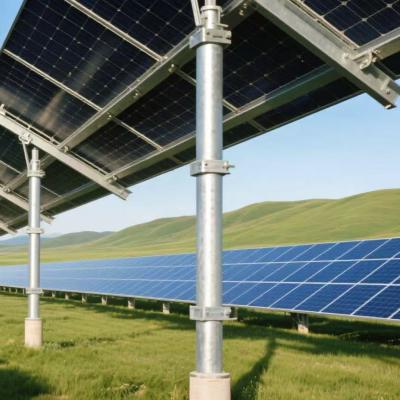 China Compatible with Varied Solar Modules Ground Solar Mounting Brackets for Large-Scale and Utility-Scale Solar PV Power Plant for sale