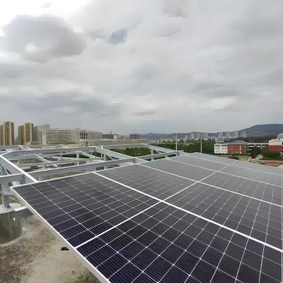 China Unique Pile Design Ground Solar Mounting Brackets for Utility-Scale Solar PV Power Plant for sale