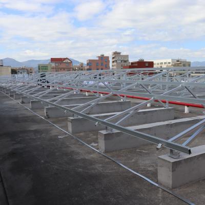 China Rust-Resistant Solar Panel Mounting Brackets for Large-Scale Solar Plants with Pre-Assembled Supporting Rack and High Strength for sale