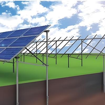 Cina Staffe di montaggio per pannelli solari resistenti alla ruggine per impianti solari su larga scala in vendita