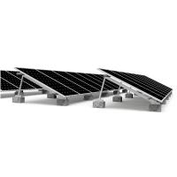 China Solar Panel Ground Mounting Brackets Aluminum 6005-T5 Anodized 10 Year Warranty for sale