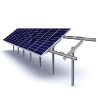 China Solar Panel Ground Mounting Brackets Aluminum 6005-T5 Anodized 10 Year Warranty for sale