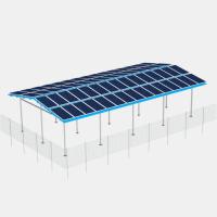 China Solar Panel Ground Mounting Brackets Aluminum 6005-T5 Anodized 10 Year Warranty for sale