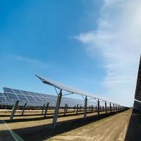 China Ground Solar PV Mounting System Hot Dip Galvanized Steel 0 60 Degree Tilt for Utility Scale Projects for sale