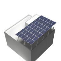 China Aluminum 6005-T5 Solar Panel Mounting Brackets Anodized Silver 10 Year Warranty for sale