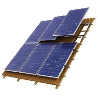 China Aluminum 6005-T5 Rapid-Assembly Rooftop PV Frame 10 Year Warranty for sale