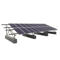 China Solar Panel Mounting Brackets Aluminum 6005-T5 Fixed Adjustable Tilt for PV Module Setup for sale