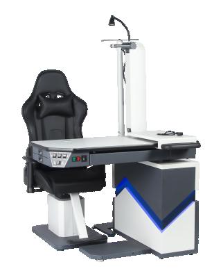 China Ophthalmic Chair Unit With Table For One Instrument Arm Adjustable Left & Right  with small drawerGD7521-II for sale