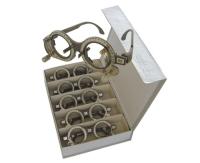 China Colorful Universal Trial Frame GD1104 - ABS Injection Material with 56-66mm PD Range, 5-Piece Box for sale