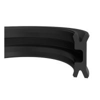 China NBR Double Acting Piston Seal for Pneumatic Cylinders 80mm Easy Installation for sale