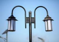 China Q235 Q345 Iron Aluminum LED Garden Lamp 039 2.5-4m Height 20-200W Outdoor Lighting for sale