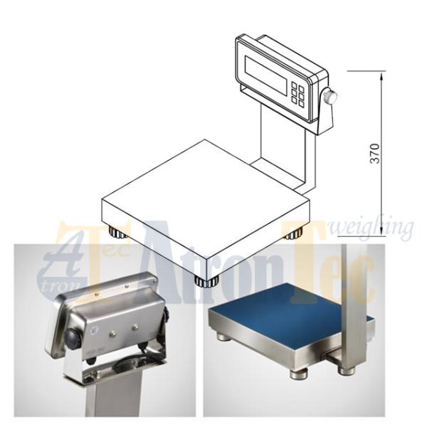 Quality Full Stainless Steel Structure Electronic Weighing Scale, Waterproof Bench for sale