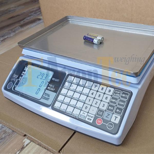 Quality 30kg Capacity Large LCD Display Counting Scale with Piece Weight Memory for sale