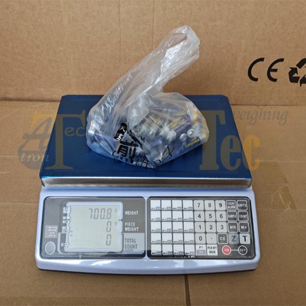 Quality 30kg Capacity Large LCD Display Counting Scale with Piece Weight Memory for sale