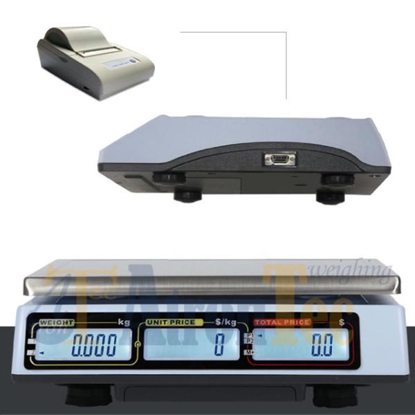 Quality LCD Display Electronic Price Computing Scale with PLU for sale
