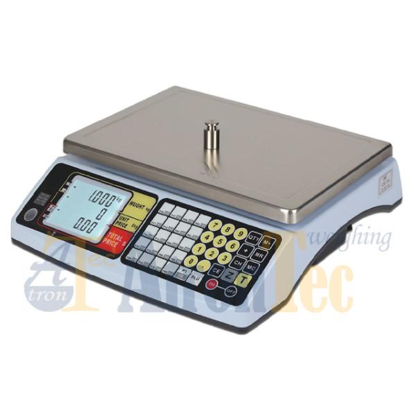 Quality LCD Display Unit and Total Price Computing Scale with PLU for sale