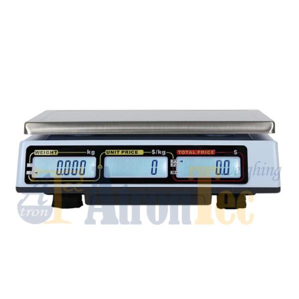 Quality LCD Display Unit and Total Price Computing Scale with PLU for sale
