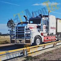 Quality 80t and 3*18m Analog Truck Scale with side rails,Weighbridges with steel ramps for sale