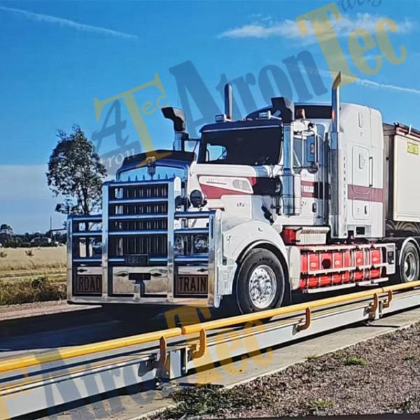Quality 80t and 3*18m Analog Truck Scale with side rails,Weighbridges with steel ramps for sale