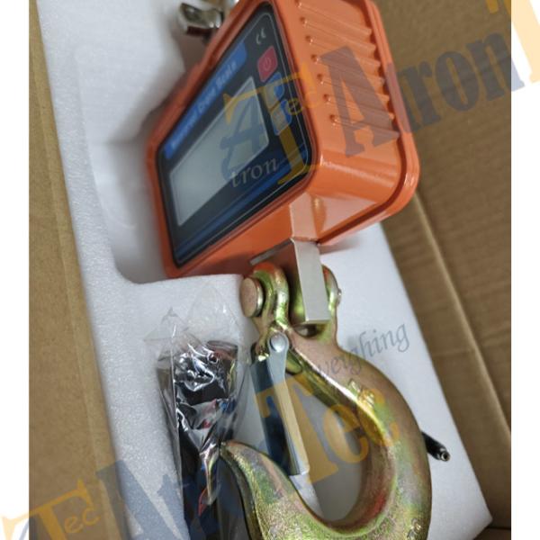 Quality LED Display 3T Capacity Electronic Crane Scale, 3000kg Waterproof Crane Scale for sale