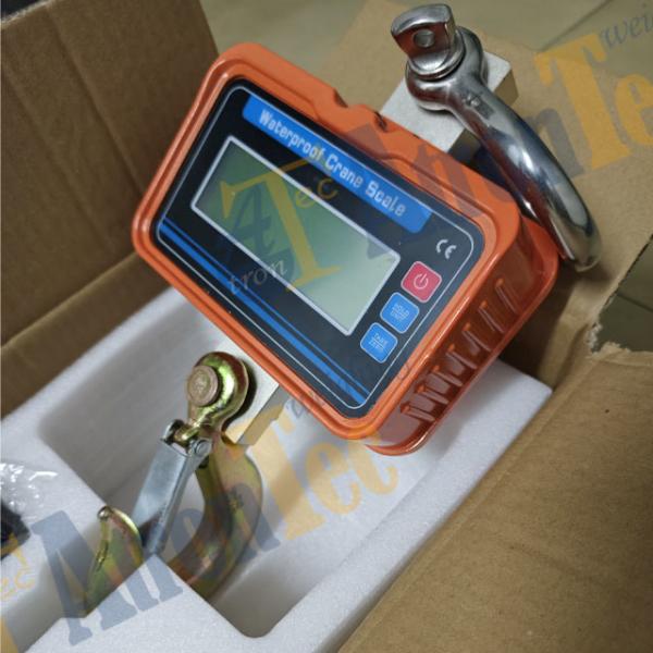 Quality LED Display 3T Capacity Electronic Crane Scale, 3000kg Waterproof Crane Scale for sale